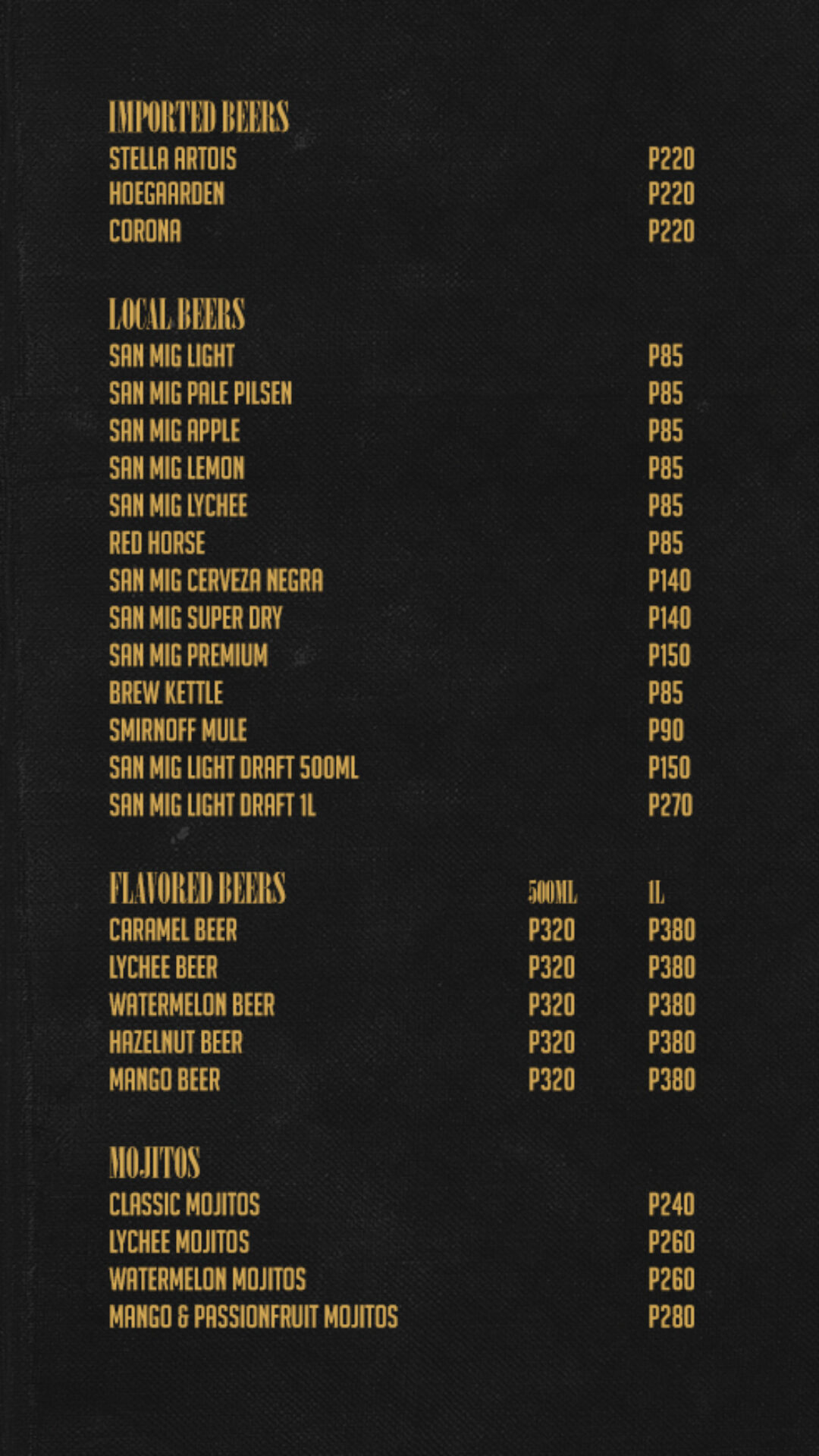 Menu-Rm16 - Tittos Latin BBQ & Brew
